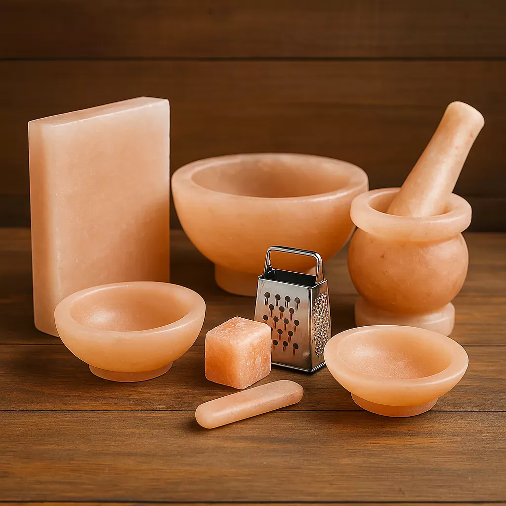 Himalayan Salt Cooking Products | Blocks, Plates & Trays